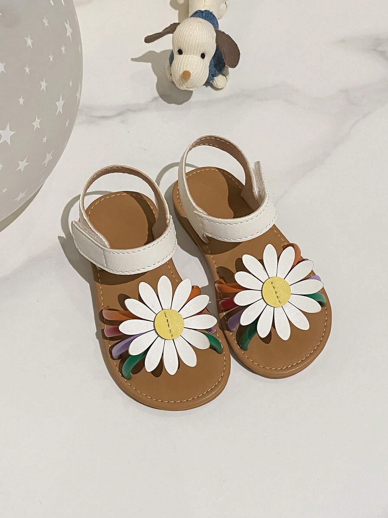 Girls' Summer Daisy Sandals – Mummy & Mee
