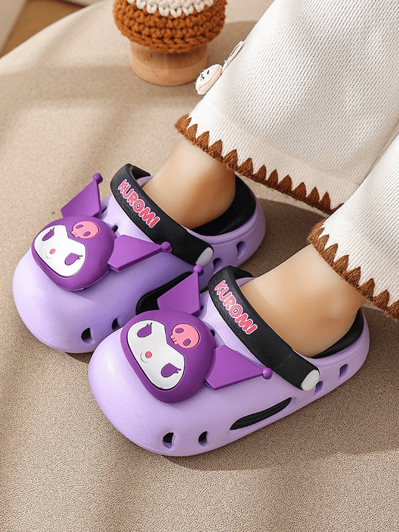 Sanrio Kuromi Cartoon Sandals – Mummy & Mee