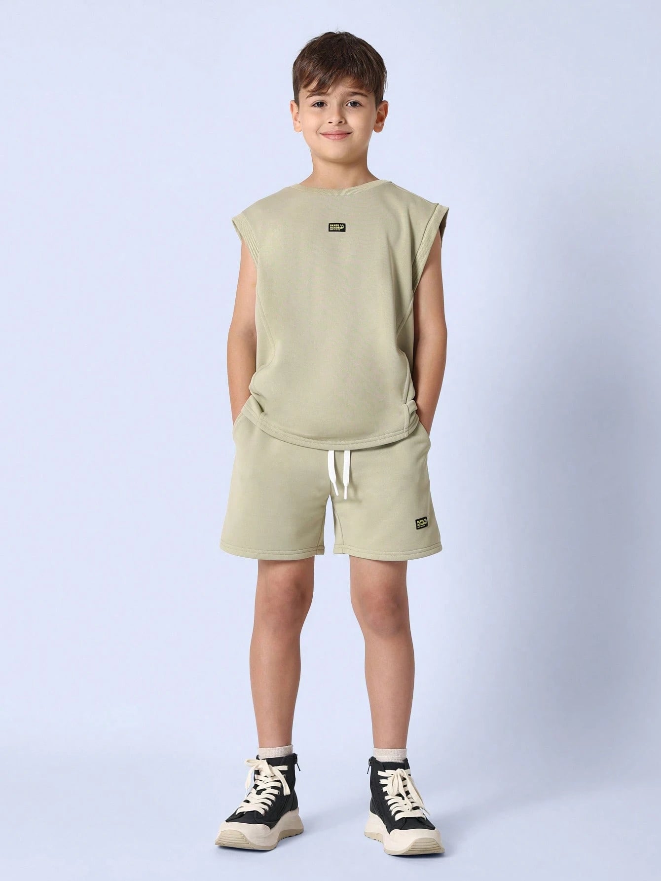 Tween Boys Comfy Tank Short Set – Mummy & Mee